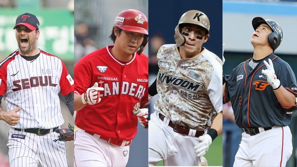 KBO 6월 MVP 후보 확정…최정·노시환·플럿코 등 8명