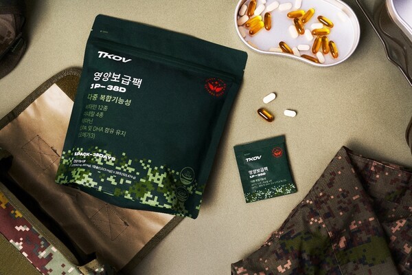 TKOV, 군인 위한 ‘영양보급팩 1P-38D’ 출시