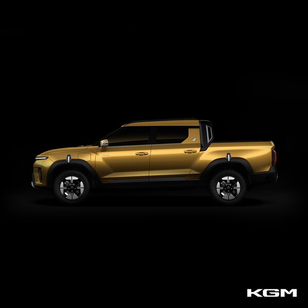 KGM O100 프로젝트는 '무쏘 전기 픽업트럭'…1분기 중 출시